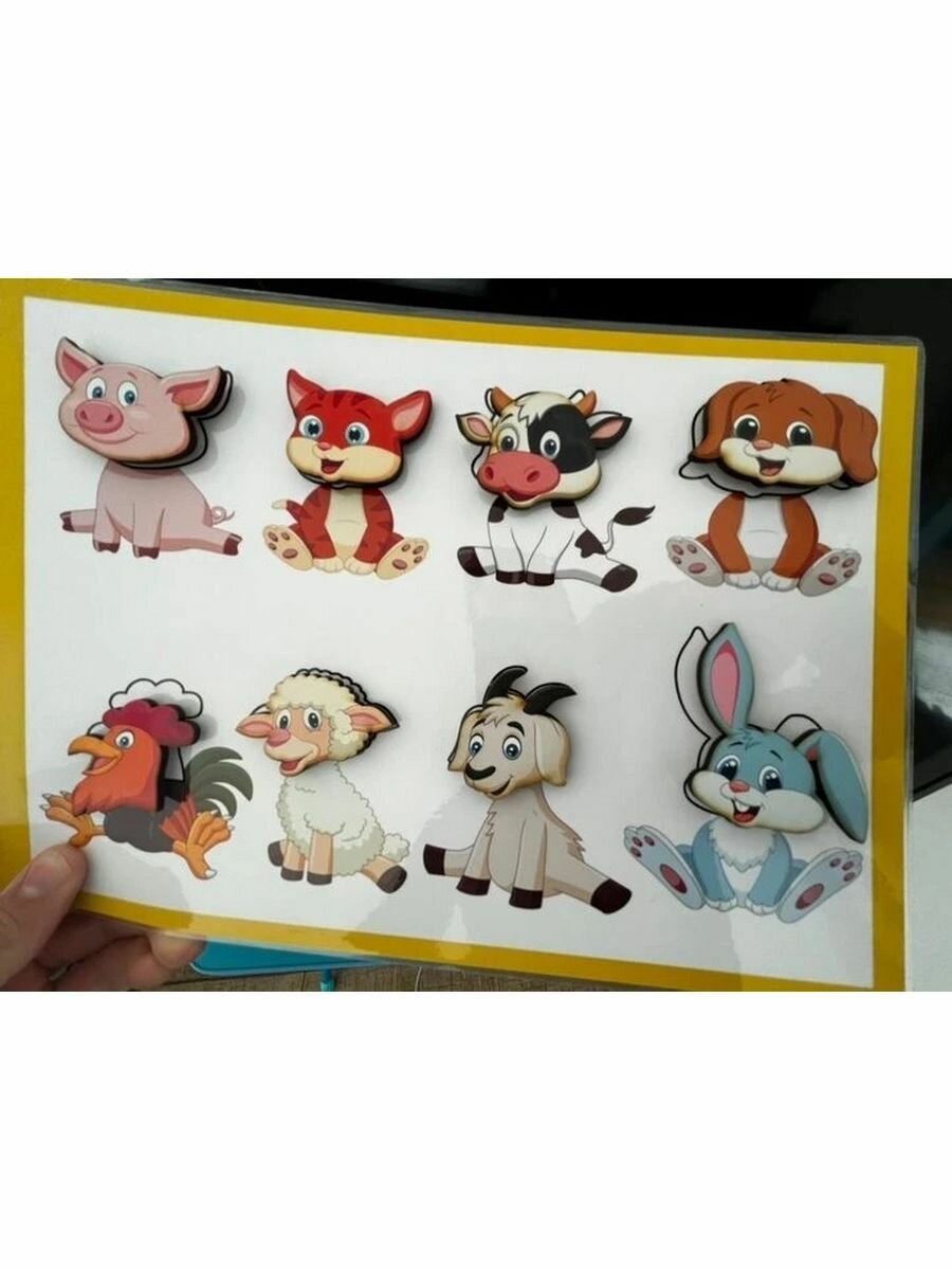 Игрушка на липучках Зверюшки-мордашки