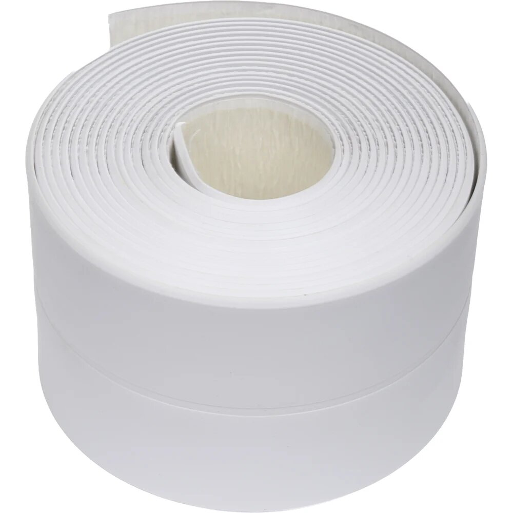 Бордюрная лента 4walls (30х30 мм; 3.3 м; белая) 121635