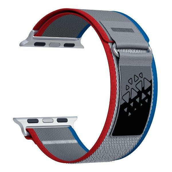 Ремешок для смарт часов LYAMBDA 38/40/41 mm DSN-26-40-7 Red/Blue/Gray