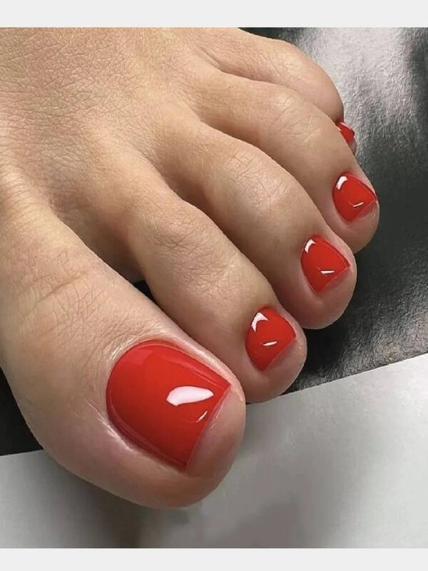 Накладные ногти для педикюра