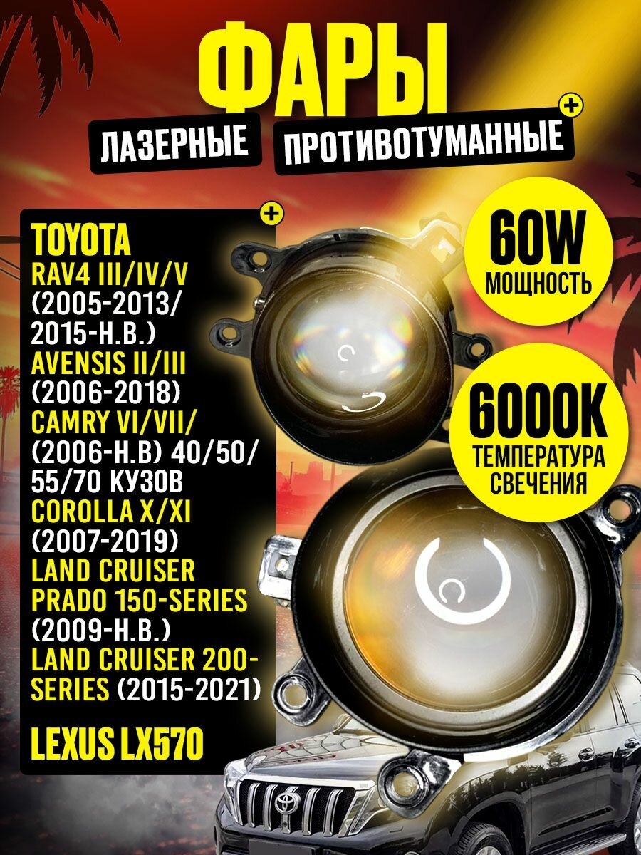 LED Противотуманные фары TOYOTA / LEXUS