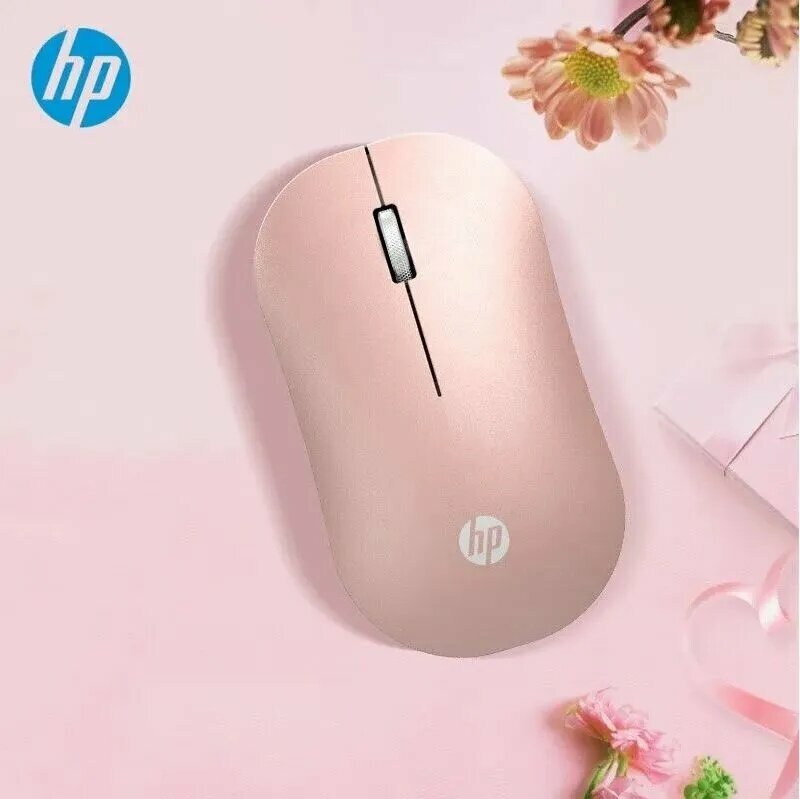 HP Мышь беспроводная Беспроводная мышь HP DM10, светло-розовый