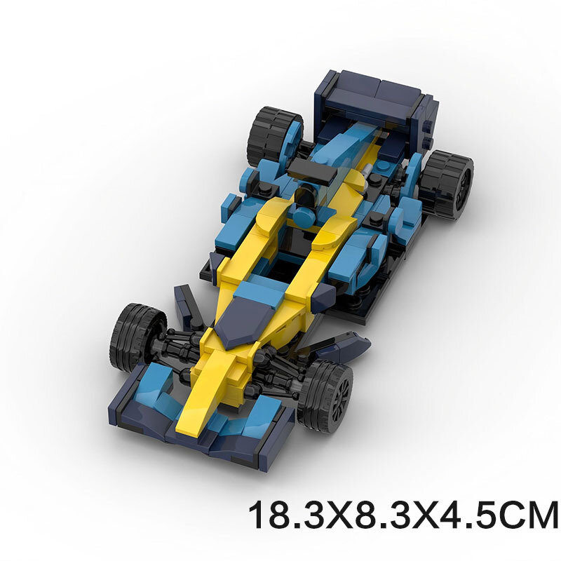 MOC-82731 Formula Racing Kubica BMW Sauber F1.08 Игрушка для сборки строительного блока