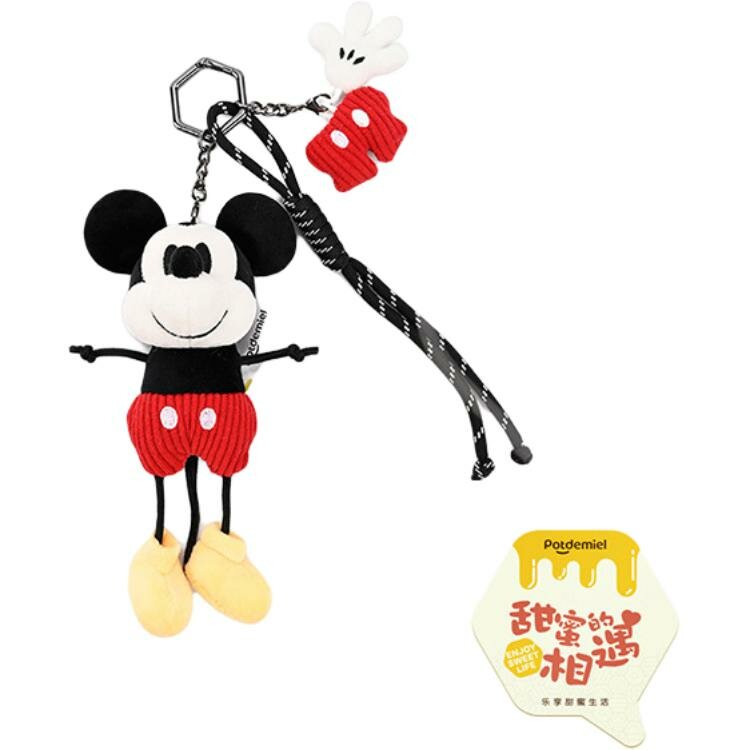 POTDEMIEL X Disney Микки Маус Гуфи С Маленьким Пилотом Украшение Для Сопровождения Плюшевые Брелки