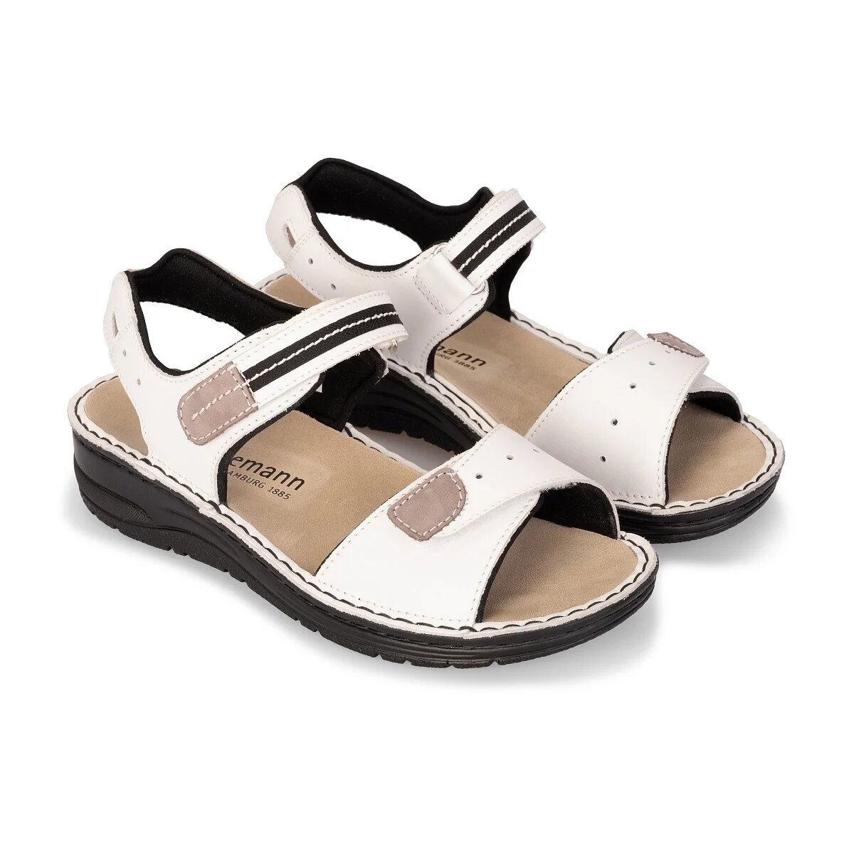 Сандалии женские Berkemann Leni 03102-101, размер - 37,5 (4,5), белый