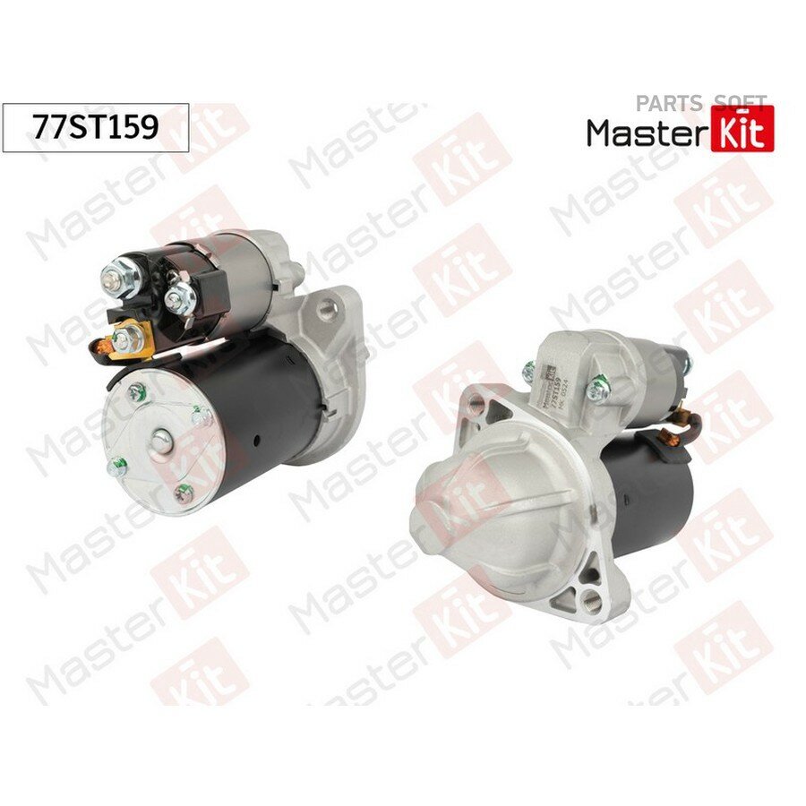 Стартер HAVAL F5/H6/JOLION 2019 - (1.2KW) от официального дистрибьютора, MASTERKIT, артикул 77ST159