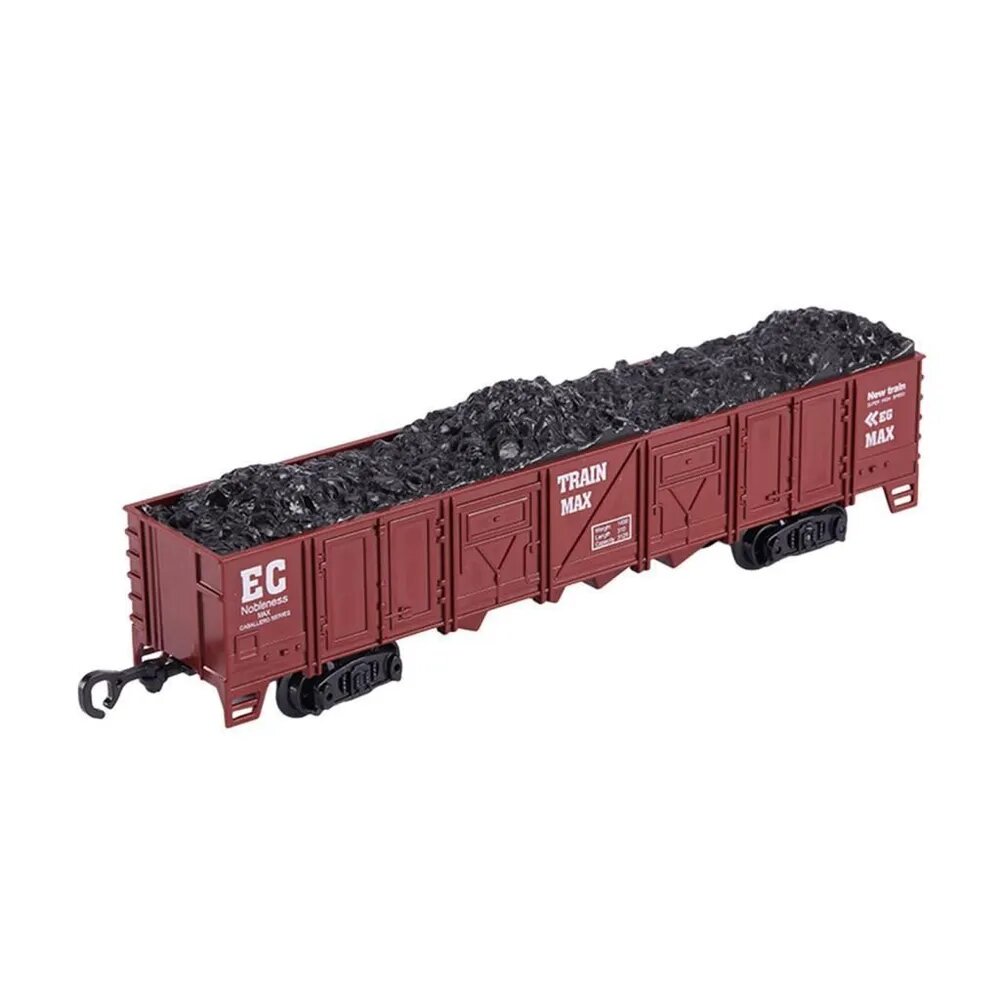 Модель вагона поезда 1:87, коллекционная игрушка для детей, симуляция грузового состава, ABS-пластик, 21.5 см