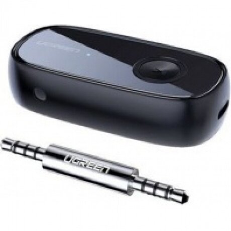 Аудио ресивер UGREEN CM279 (70304) Bluetooth 5.0 Receiver Audio Adapter APTX с микрофоном Black