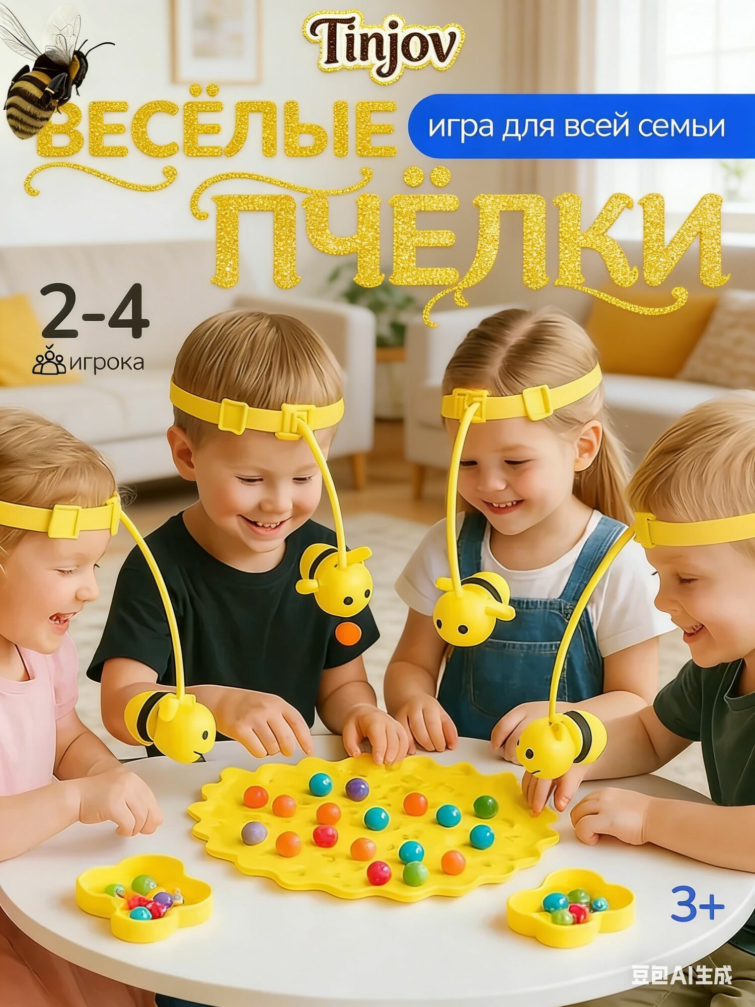 Бестселлер для детей Пчелки в деле игра игрушка