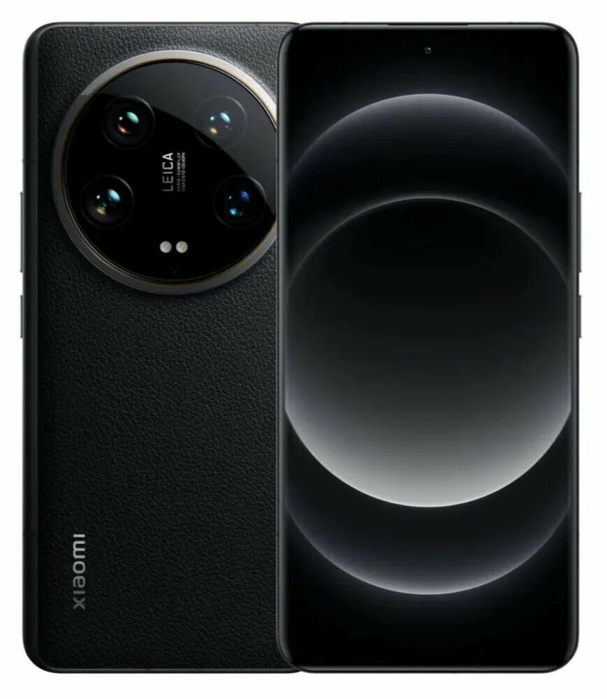 Xiaomi Смартфон Mi 14 Ultra 5G поддерживает российские сервисы и сервисы Google 16/512 ГБ, черный, прозрачный