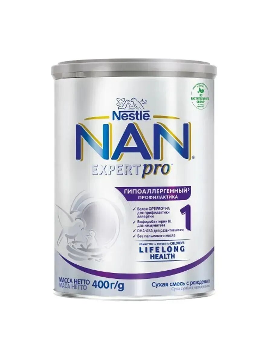 Nan 1 optipro ha смесь сухая 400 г