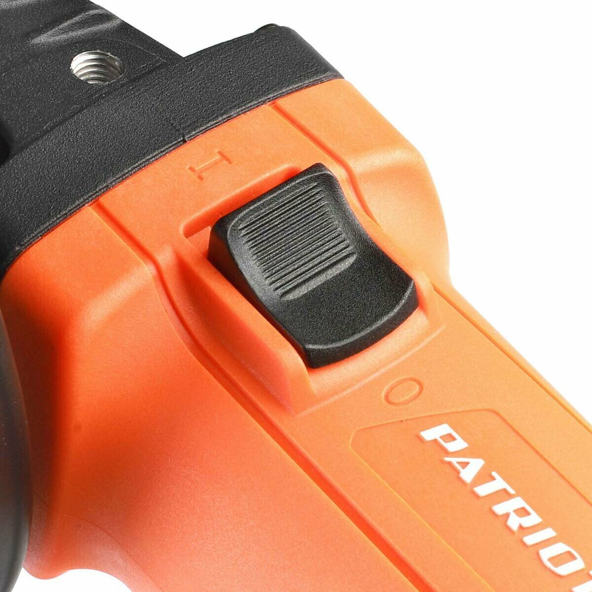Углошлифовальная машина PATRIOT AG 126 тонкий корпус, пылезащищенная арт 110301126