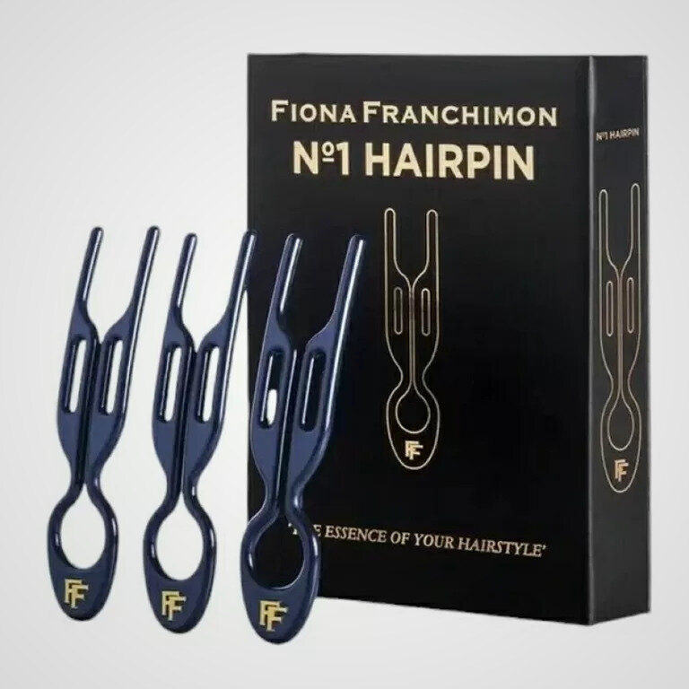 Шпилька Hairpin No1 - Синий Royal Blue Бокс (3 шт) FIONA FRANCHIMON Hairpin No1 Royal Blue Шпилька 3 шт