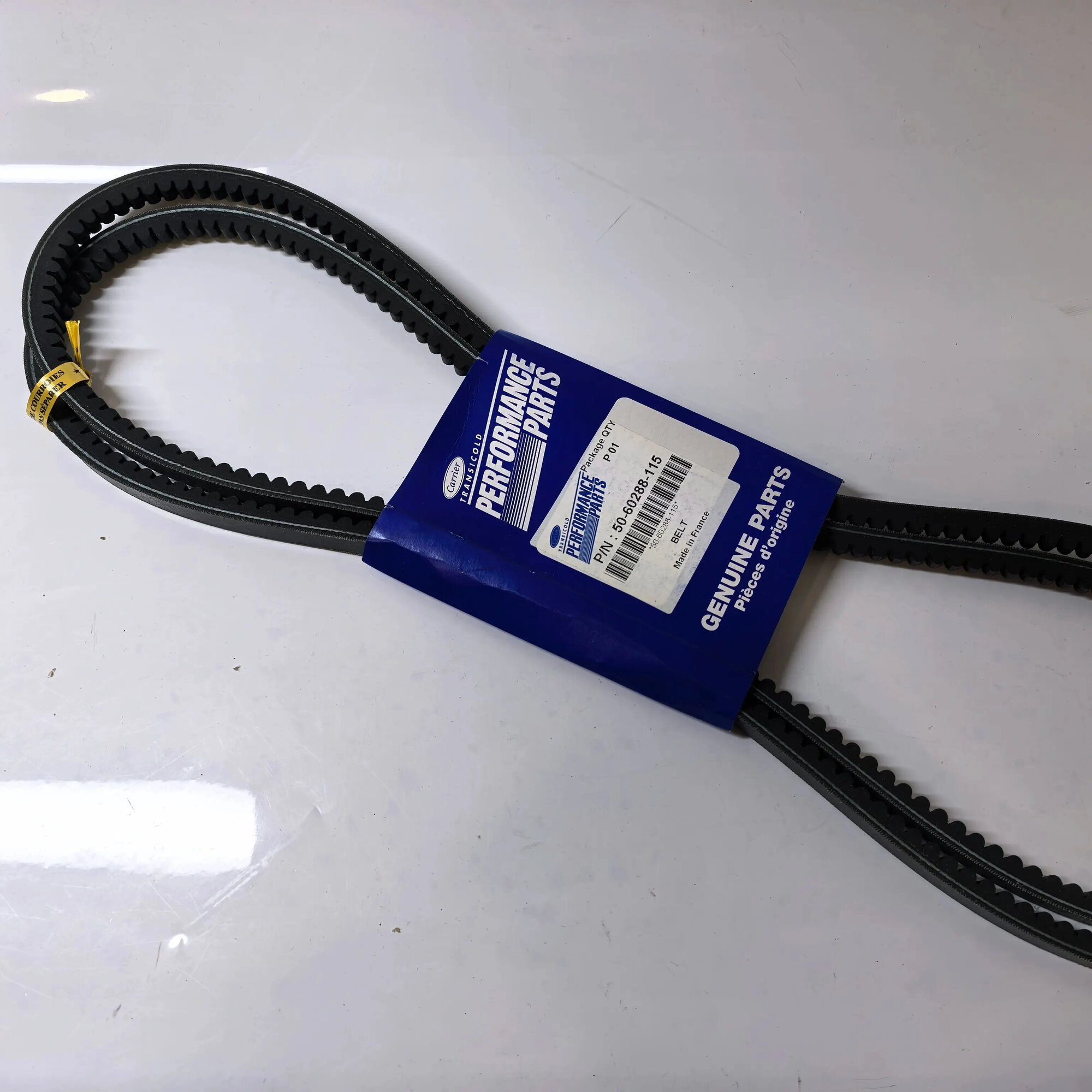 Новое поступление! 50-60288-115 Ремень — компрессор к двигателю (одинаковые ремни) для холодильного блока Carrier S850, оригинал