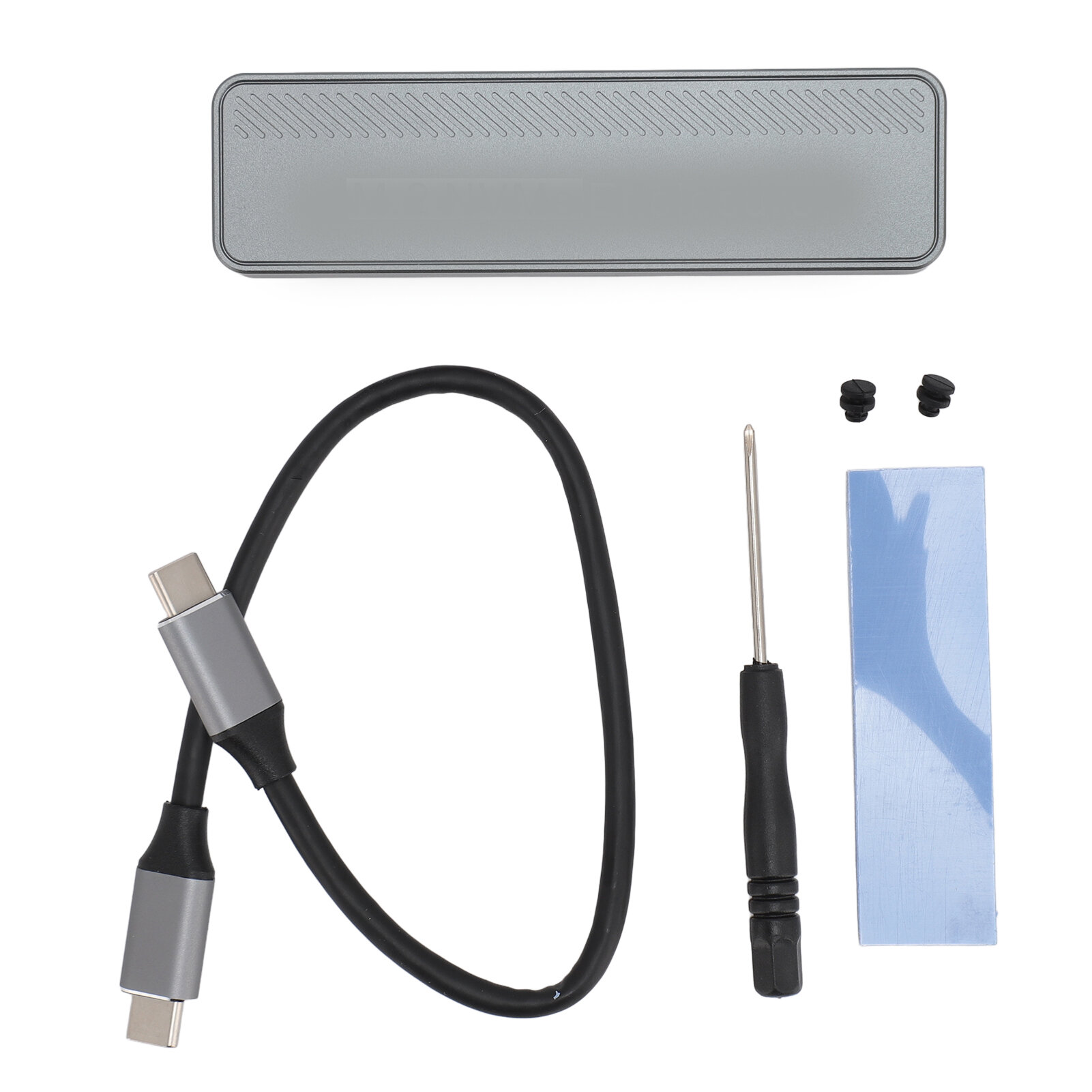 Внешний корпус m . 2 nvme ssd 20 гбит с usb 3 . 2 gen 2 type c алюминиевый сплав pcie для 2230 2242 2260 2280 без жесткого диска