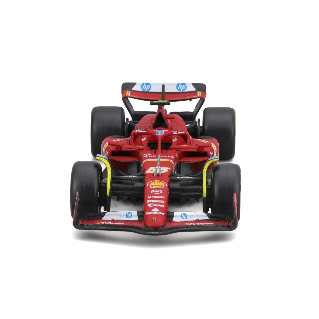 Машинка Bburago "Formula Racing" F1 Ferrari, 1:43, №55 Sainz, 18-38306