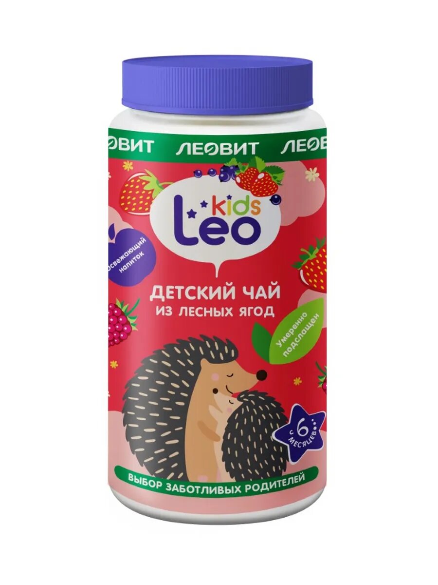 Леовит leo kids чай гранулированный быстрорастворимый из лес