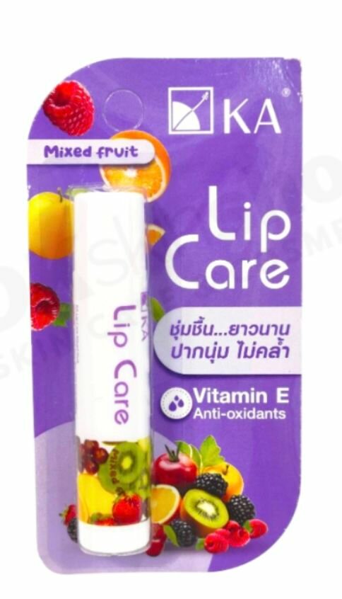 Бальзам для губ KA Lip Care со вкусом фруктового микса (Таиланд)