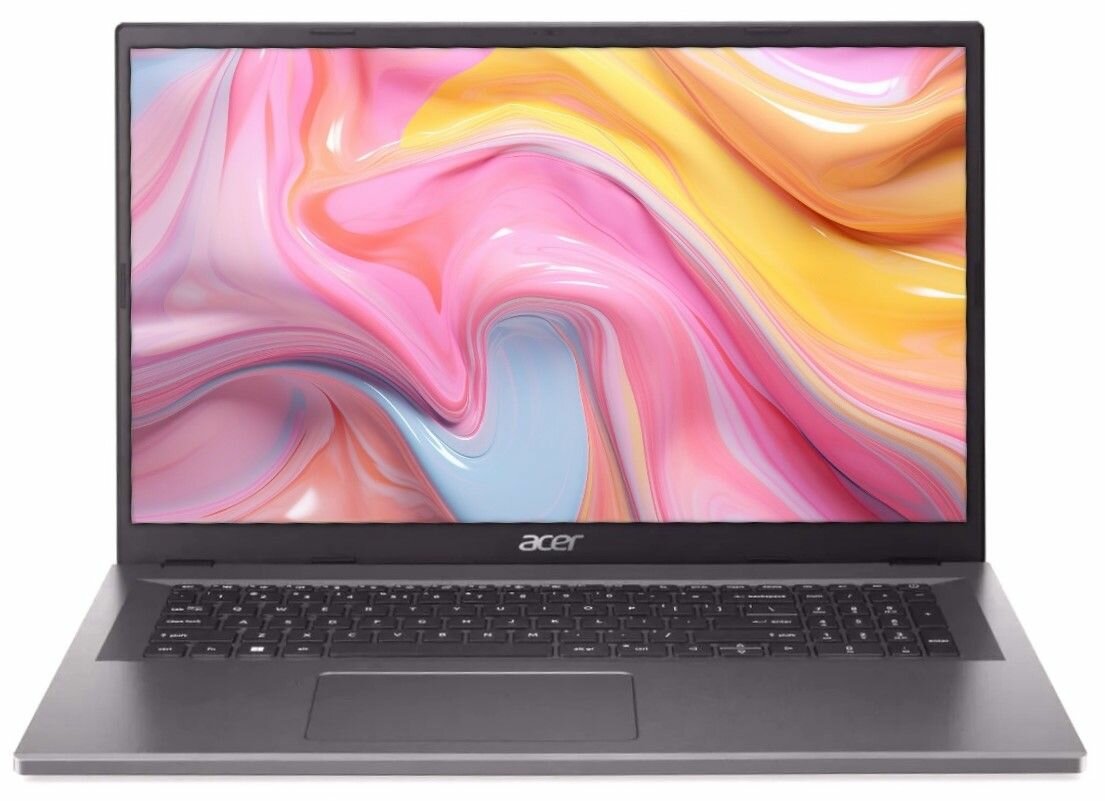 Ноутбук Acer Intel N-Series 3,1ГГц 4 ядер. 17,3' 1920x1080 Intel UHD Graphics Xe 24EUs Windows 11 Pro Русская раскладка