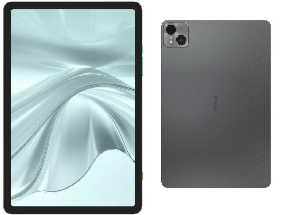 10.95" Планшет Tecno MEGAPAD SE LTE 8/128 ГБ, 8000 мА*ч, IPS, 90 Гц, серый