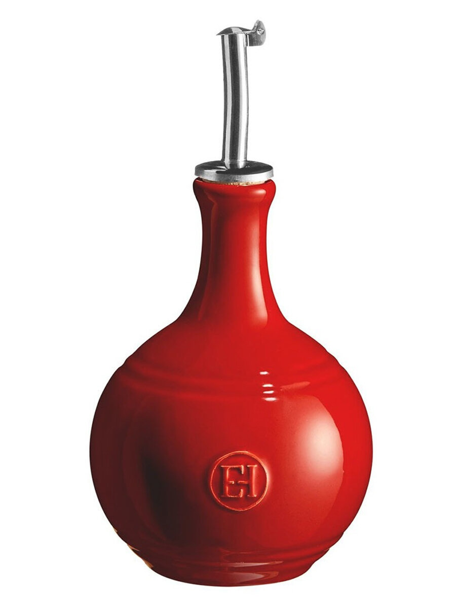 Бутылка для уксуса Emile Henry, цвет гранат, керамическая, 450 мл