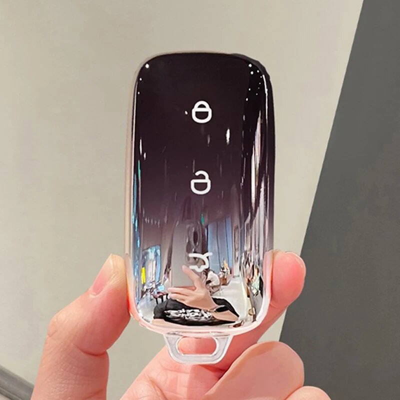 Чехол для автомобильного ключа из ТПУ для Geely Star Galaxy E5 Luxury L7 Key Cover E5 Car L6 Bule E8 E8MAX Сумка-брелки Стайлинг Аксессуары