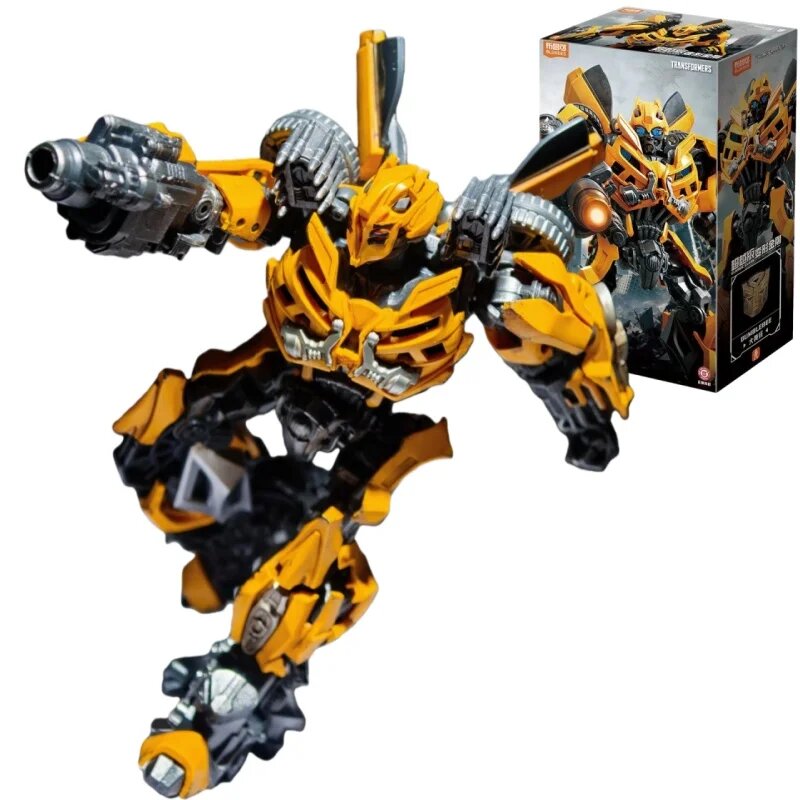Трансформер Bumblebee, строительные блоки, пластик, желто-черный