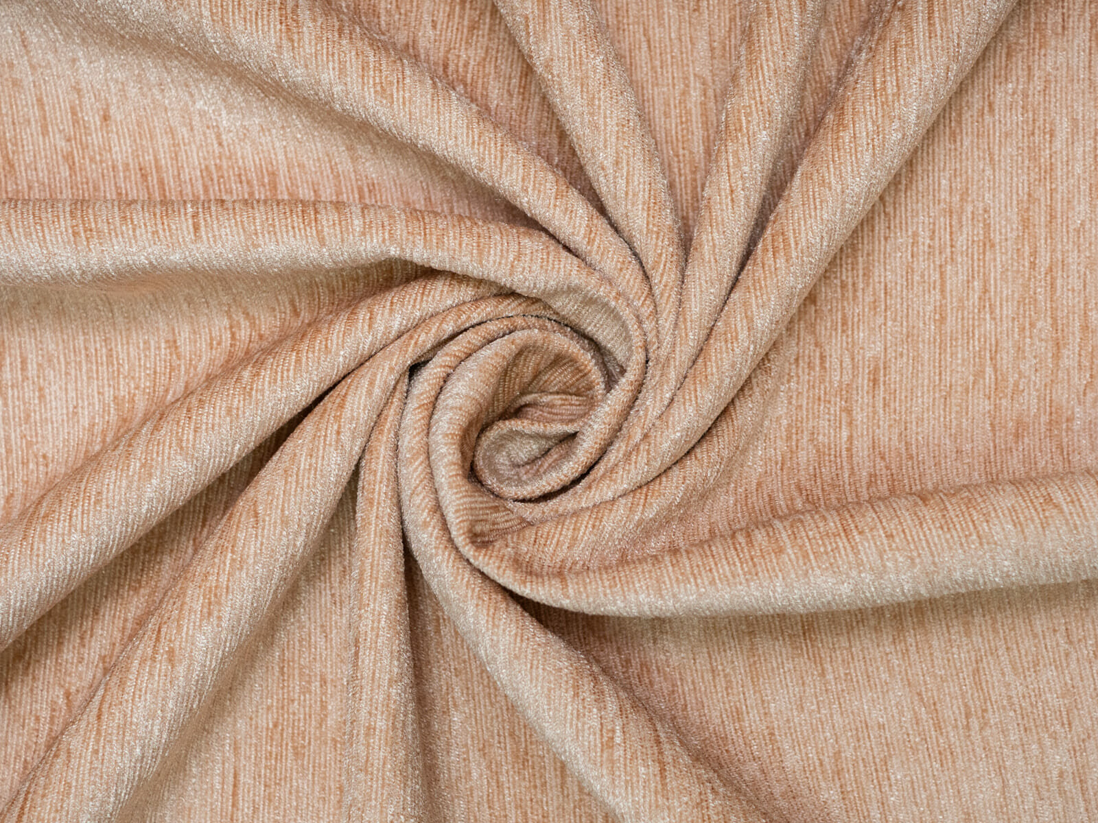 Ткань на отрез для шитья штор бархат р-р 300х280 см цвет бежевый