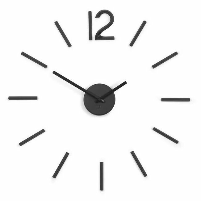 Настенные часы Umbra Blink Wall Clock Black 1005400-040