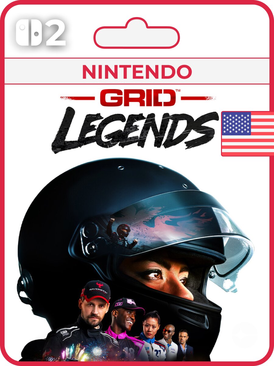 GRID Legends: Deluxe Edition для Nintendo Switch 2 [Цифровая версия, США]