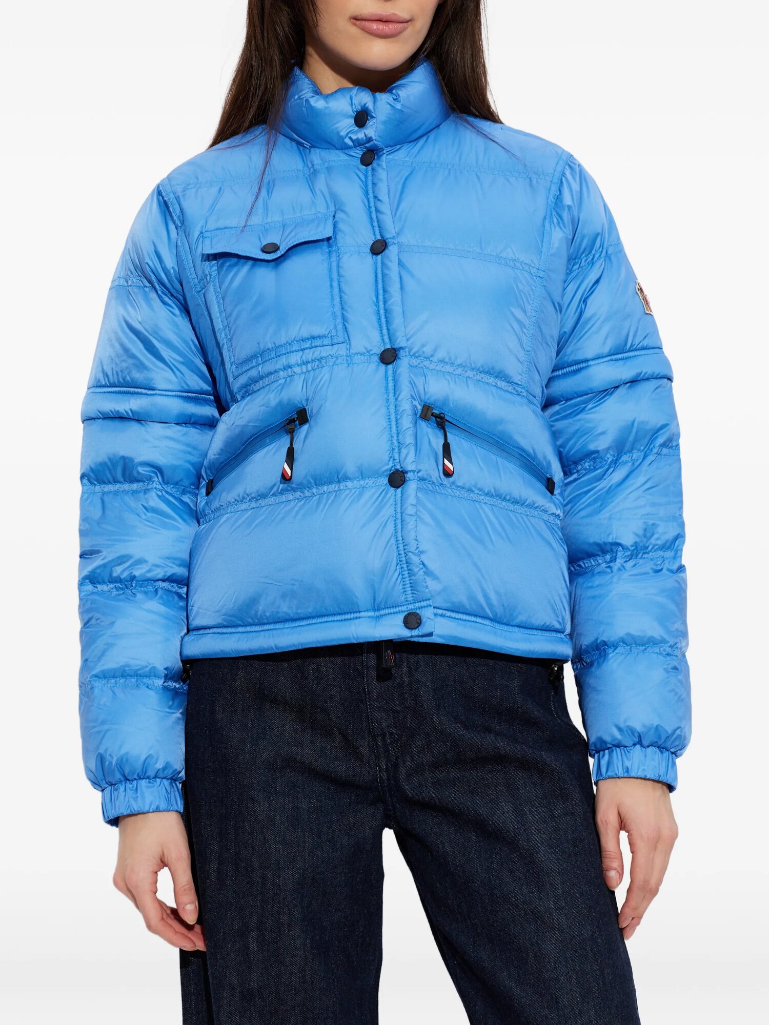 Куртка Moncler Day-Namic, размер 42, синий — фото 1