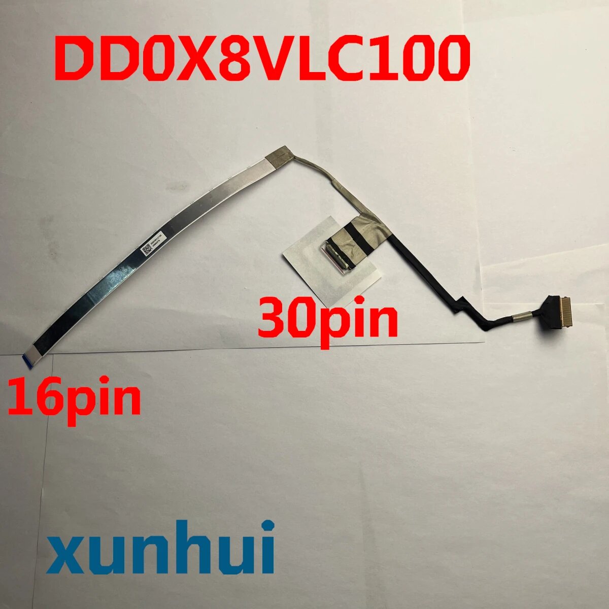 Новый для HP Probook 440 G11 ЖК-кабель edp Lvds провод ИК 30pin-16PIN NTH DD0X8VLC100