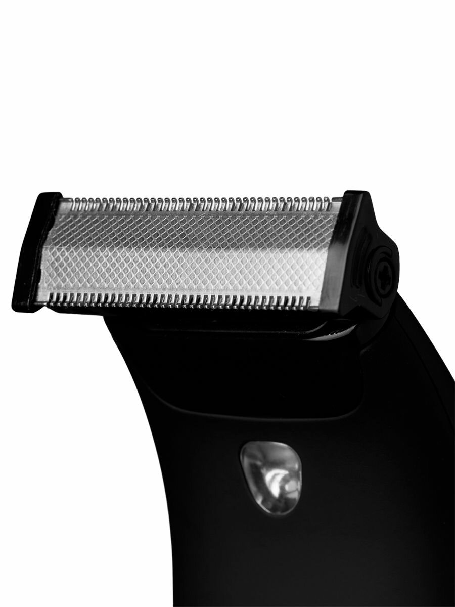 Триммер Zofft Trim Tech T200, для бороды, усов и волос, 4 насадки, защита от влаги, черный — фото 1