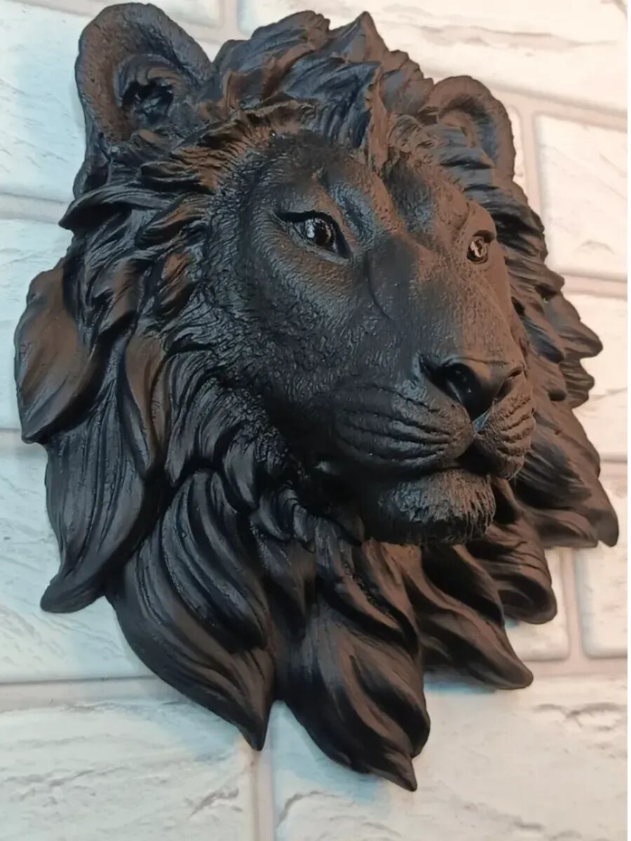 Декор настенный голова Льва