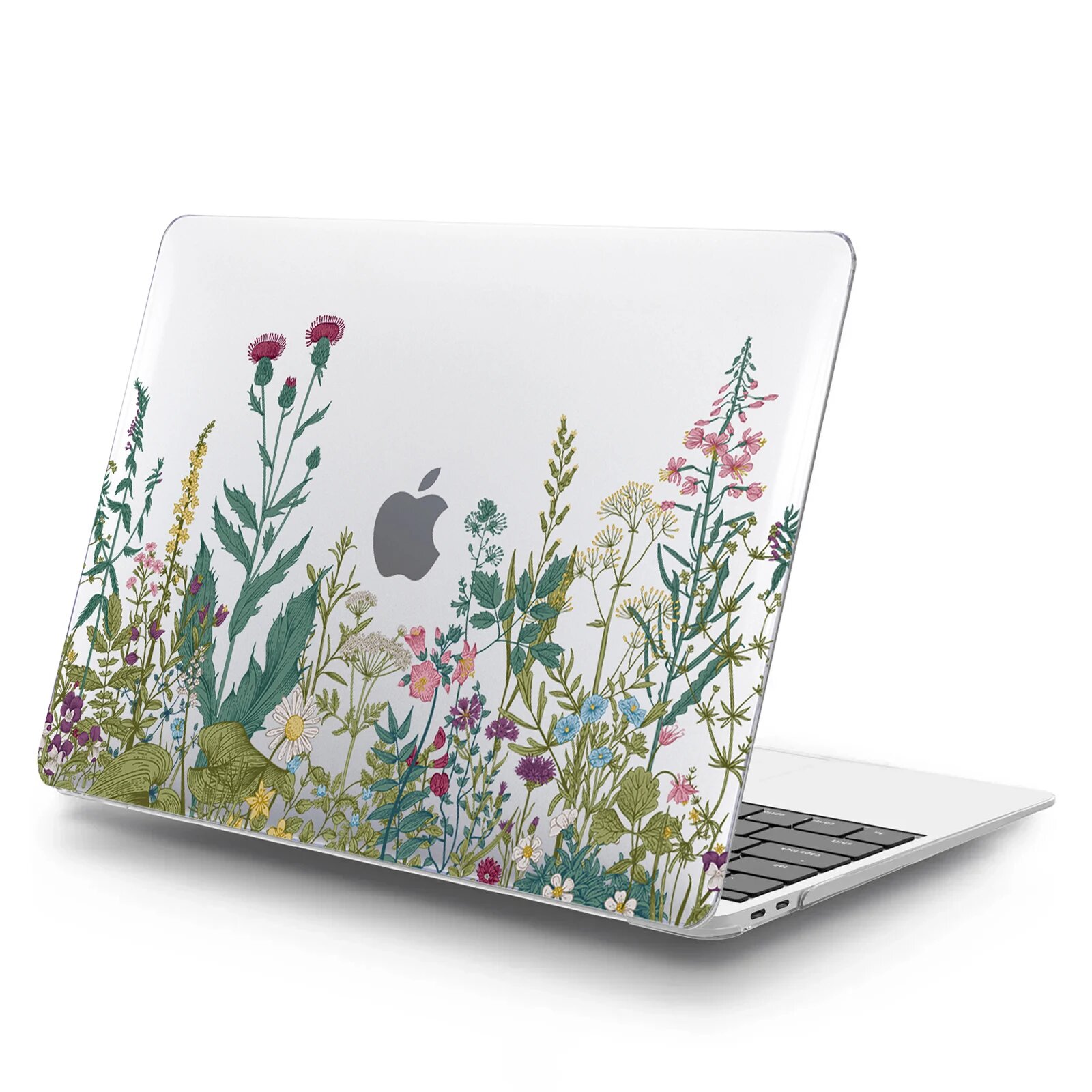 Новый чехол для ноутбука с красивыми цветами для MacBook Air 15 A2941 2023, Air13 A2681Pro13 A1932 A2179A2338 A2337Pro14 Air11Pro15Pro16A2141