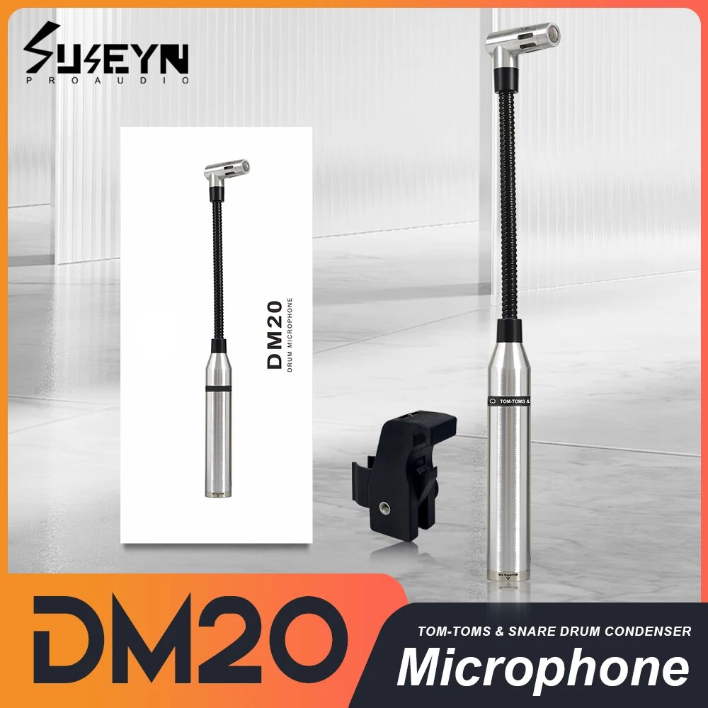 Микрофон DM20 для барабанов, конденсаторный