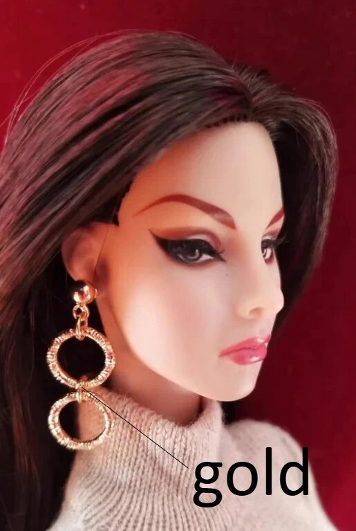 Серьги для кукол FR BB 1/6 KD24 earings only