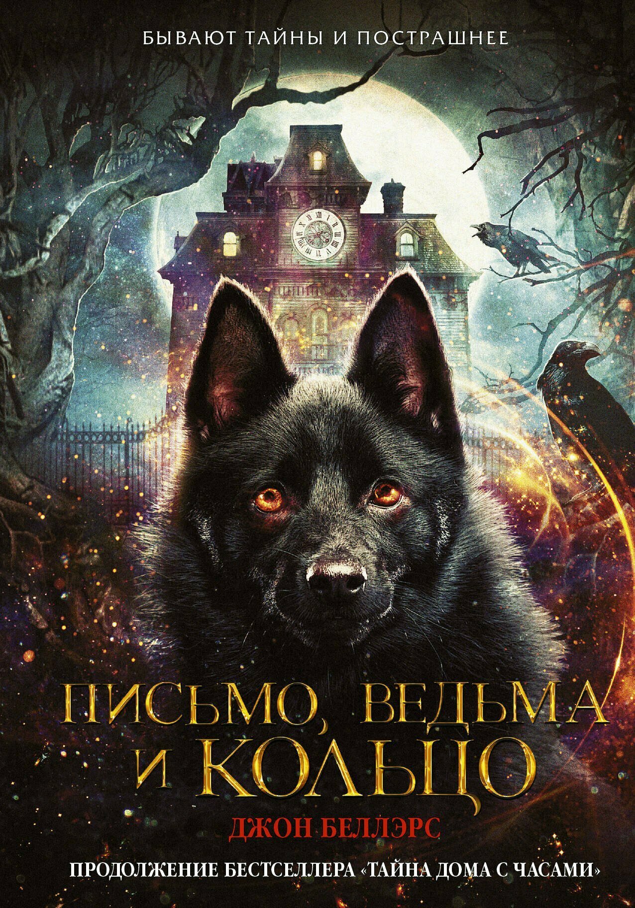 Книга: "Письмо, ведьма и кольцо" от Беллэрс Д, русский язык, Фантастика и фэнтези для детей