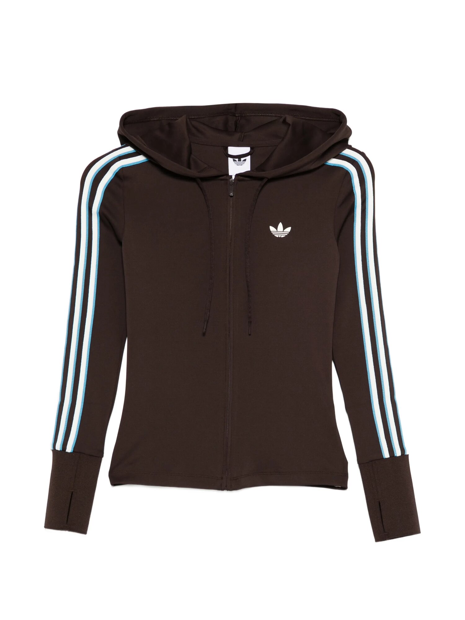 Худи adidas, размер L, , коричневый