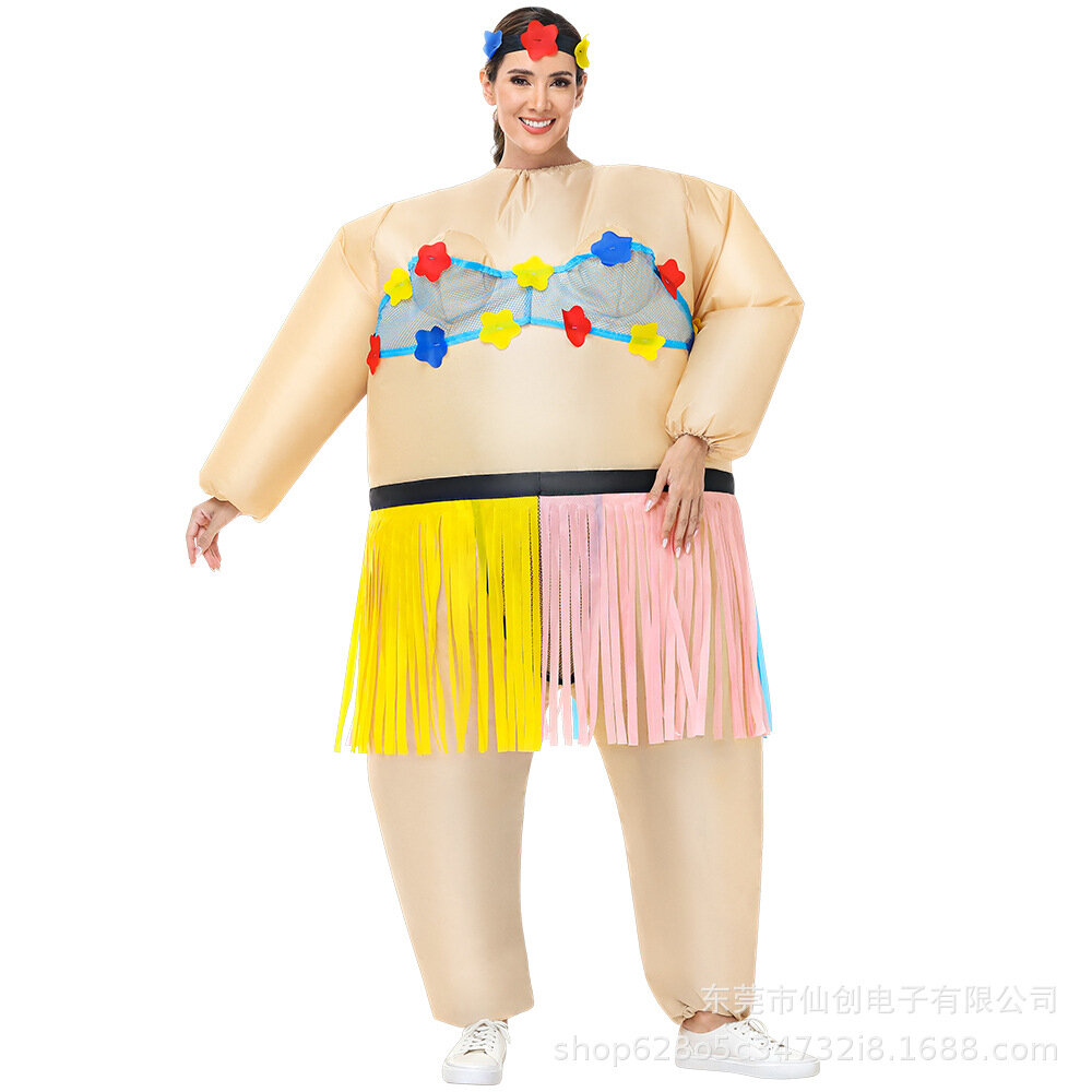 Надувной костюм 2026 года для балета, клоуна, сценических выступлений в образе Супермена, забавный костюм маскота для вечеринок, костюм куклы.