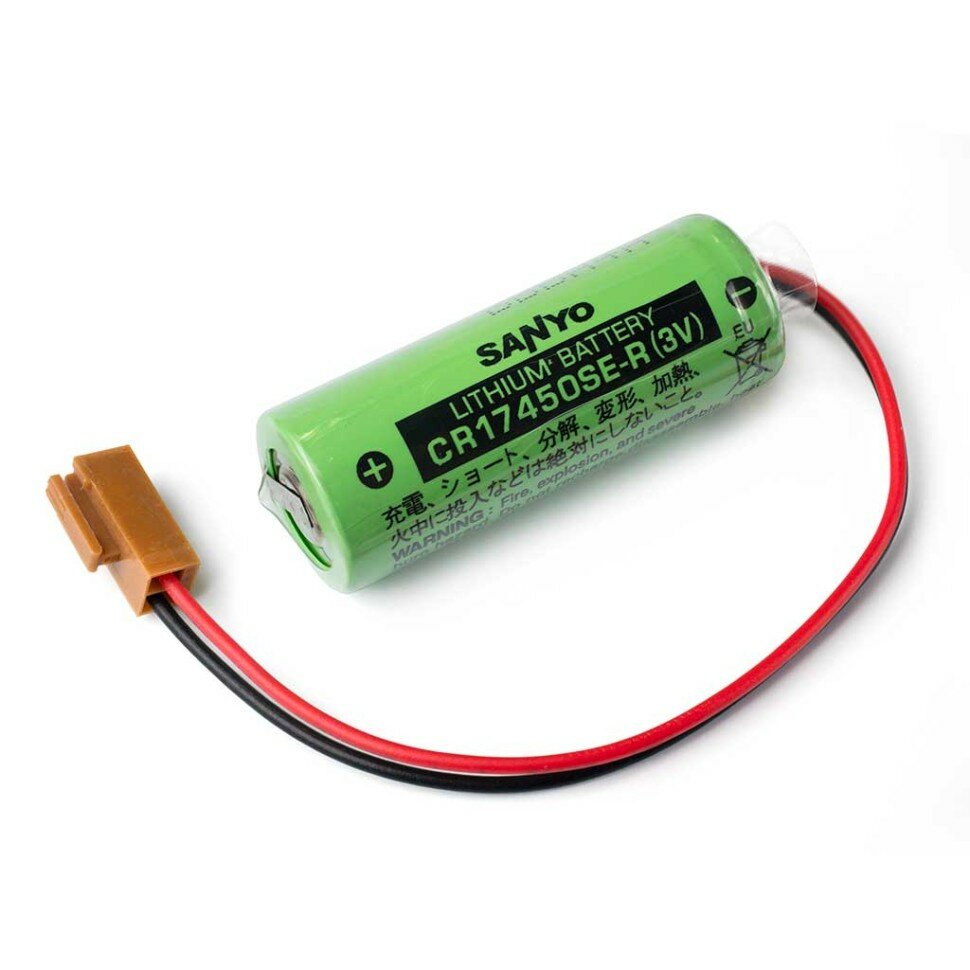 Батарейка Sanyo CR17450SE-R + коннектор FANUC A02B-0200-K102