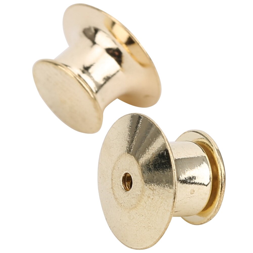 50 шт, брошь, булавка, застежка на спине, застежка для сумки, плоская шляпа, именные бирки, хранитель булавок для книг, 7 x 10 мм, золото