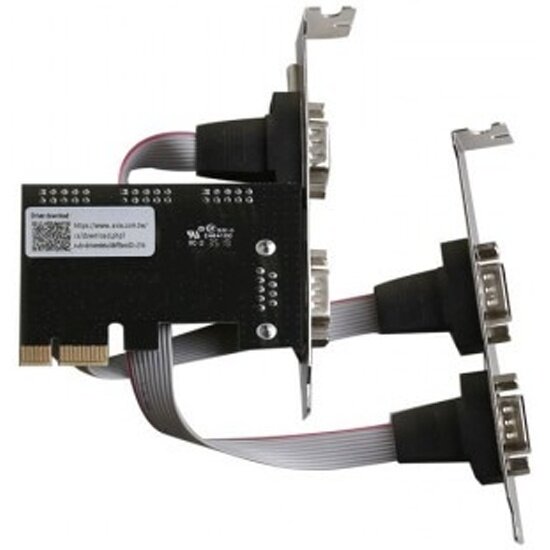 Контроллер PCIe Ks-is KS-575P2 COM RS232 x 4 AX99100