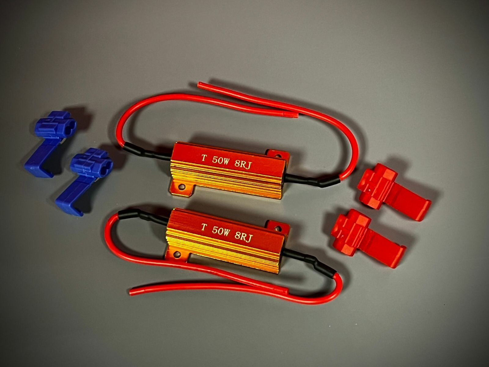 Нагрузочный резистор 50W8RJ (2шт). Обманки