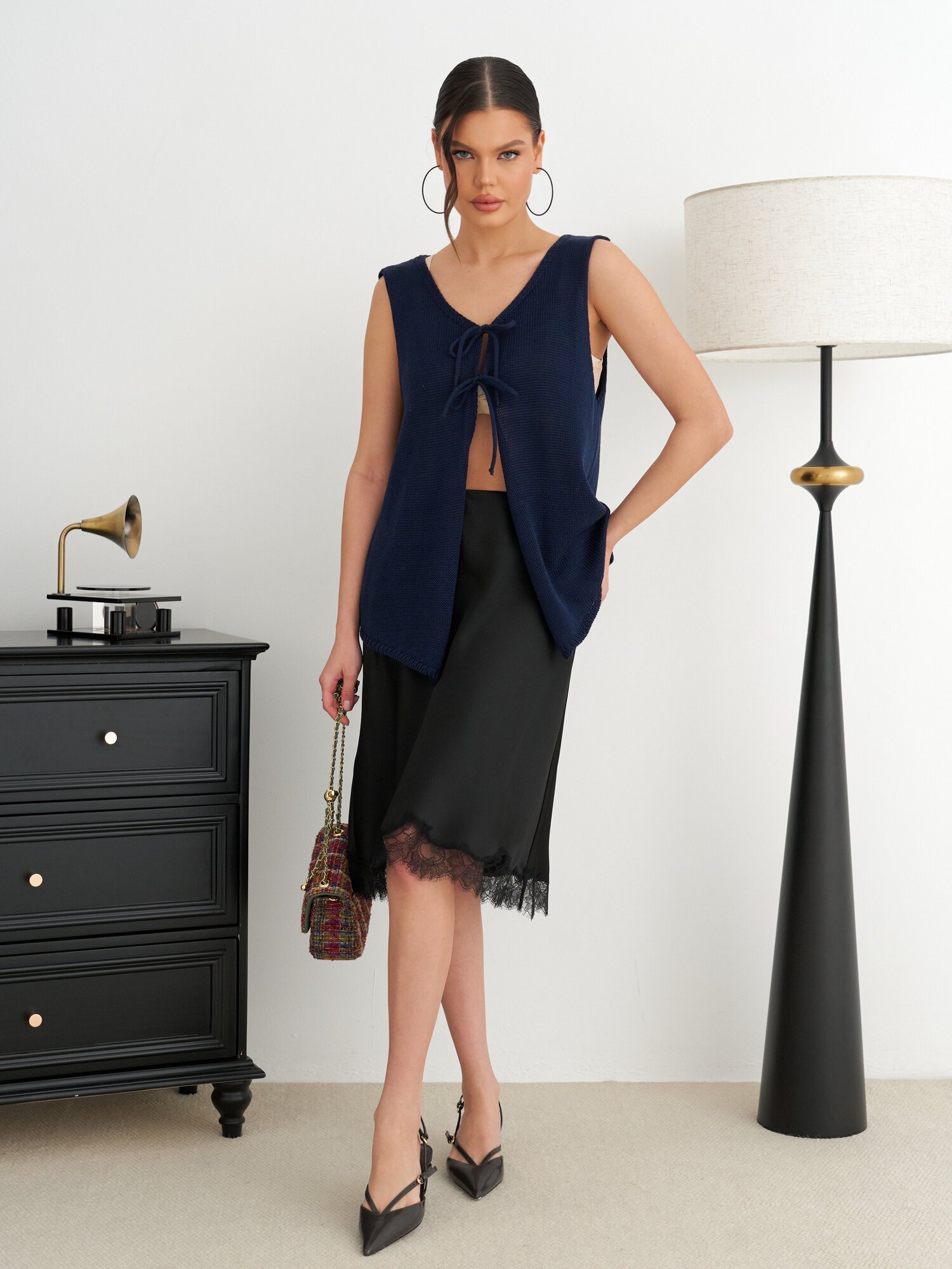 Кардиган Кардиган на завязках