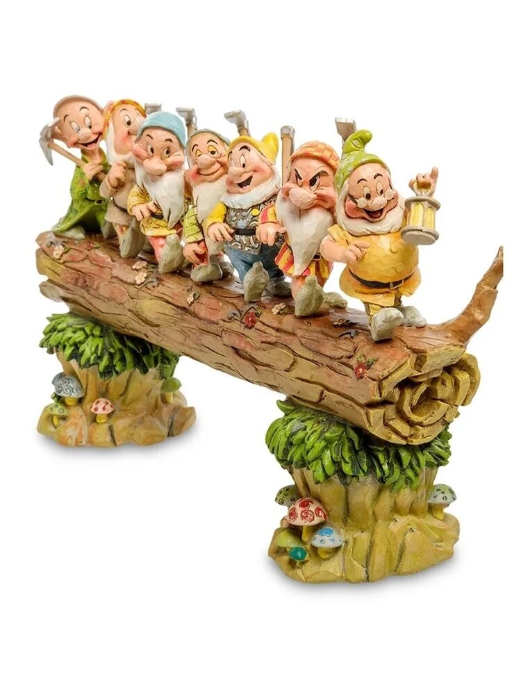 Статуя "Дорога домой" (Семь гномов) Disney Traditions by Jim Shore, полистоун, 19 см