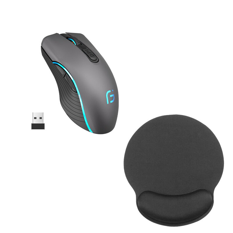 Беспроводная зарядка по стандарту Bluetooth, двухрежимный ноутбук, настольный компьютер, бесшумный, для игр и офиса, в наличии