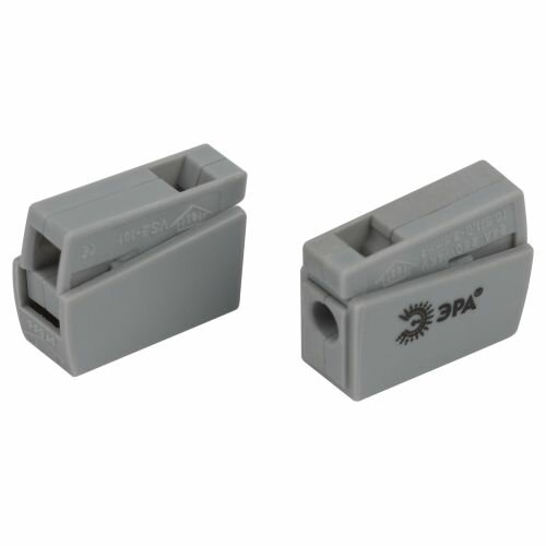 Клемма быстрозажимная 221-101 1п 0.5-2.5кв. мм для светильников NO-225-410 (уп.50шт) Эра, ЭРА Б0067977 (1 упак)