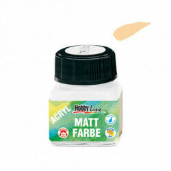 Краска акриловая матовая Hobby Line, бежевая, 20 мл