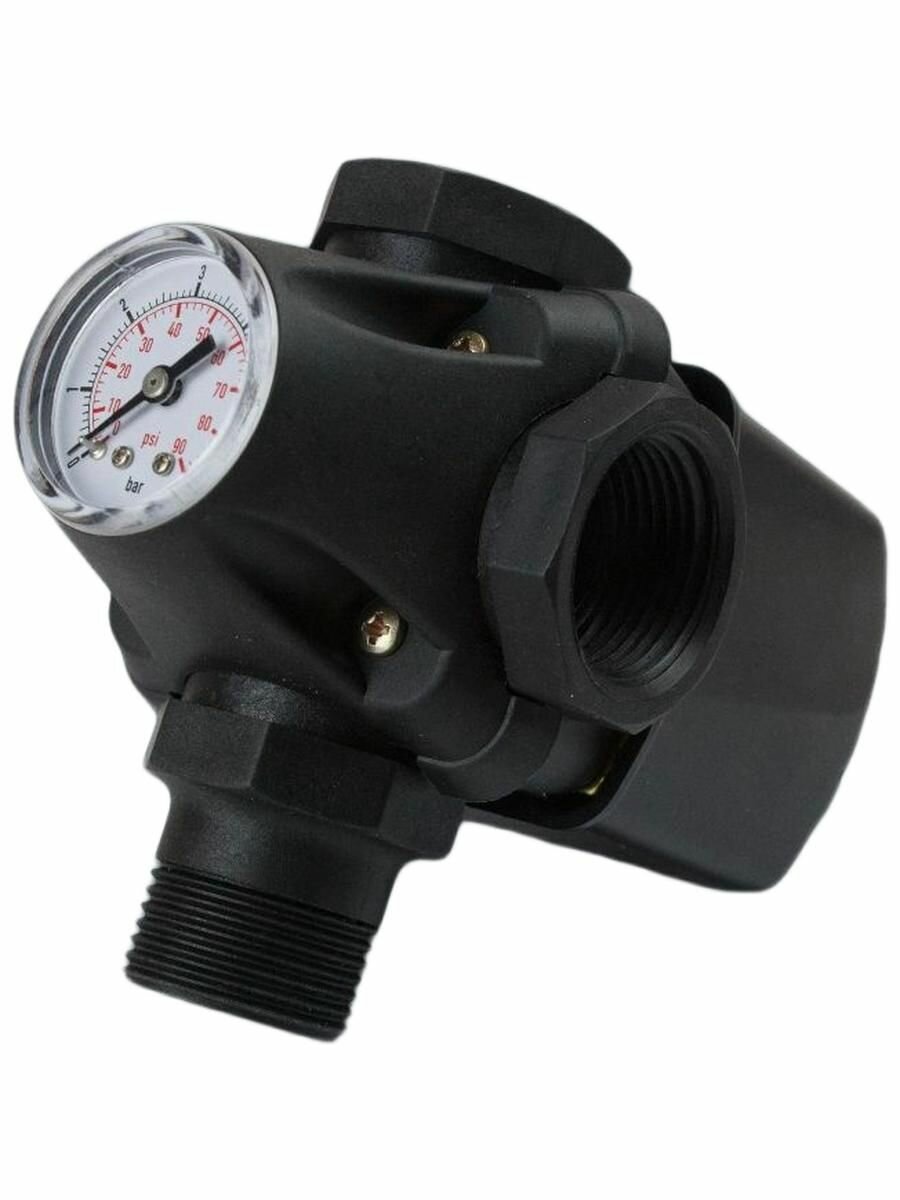 Реле давления с манометром TIM 1" (1,4-2,8 бар.)